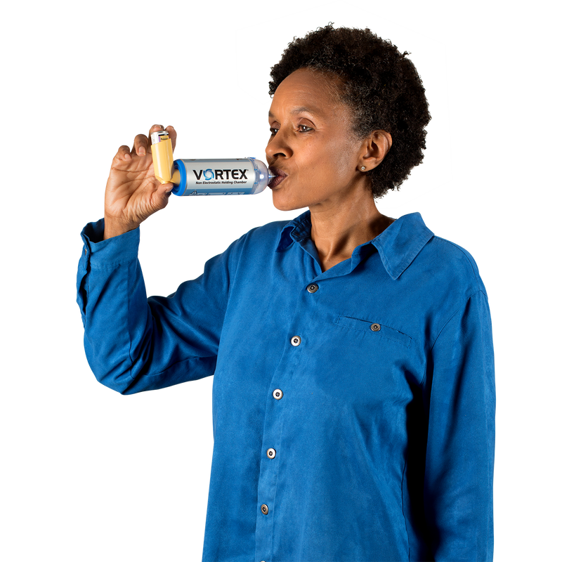 VORTEX Non Electrostatic Valved Holding Chamber - Just Nebulizers